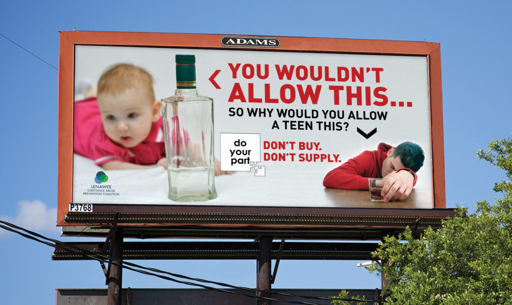 Billboards - United for Prevention & Recovery Lenawee