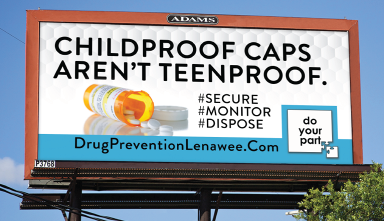 Billboards - United for Prevention & Recovery Lenawee